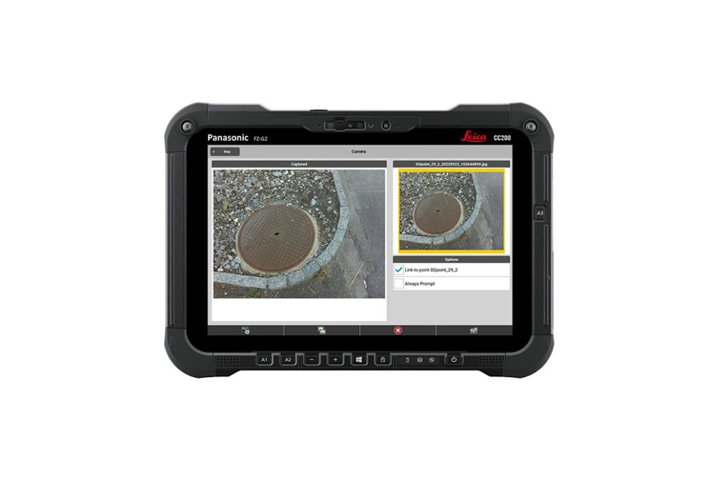 Controlador Tablet Leica iCON CC200 | Grupo Acre Portugal